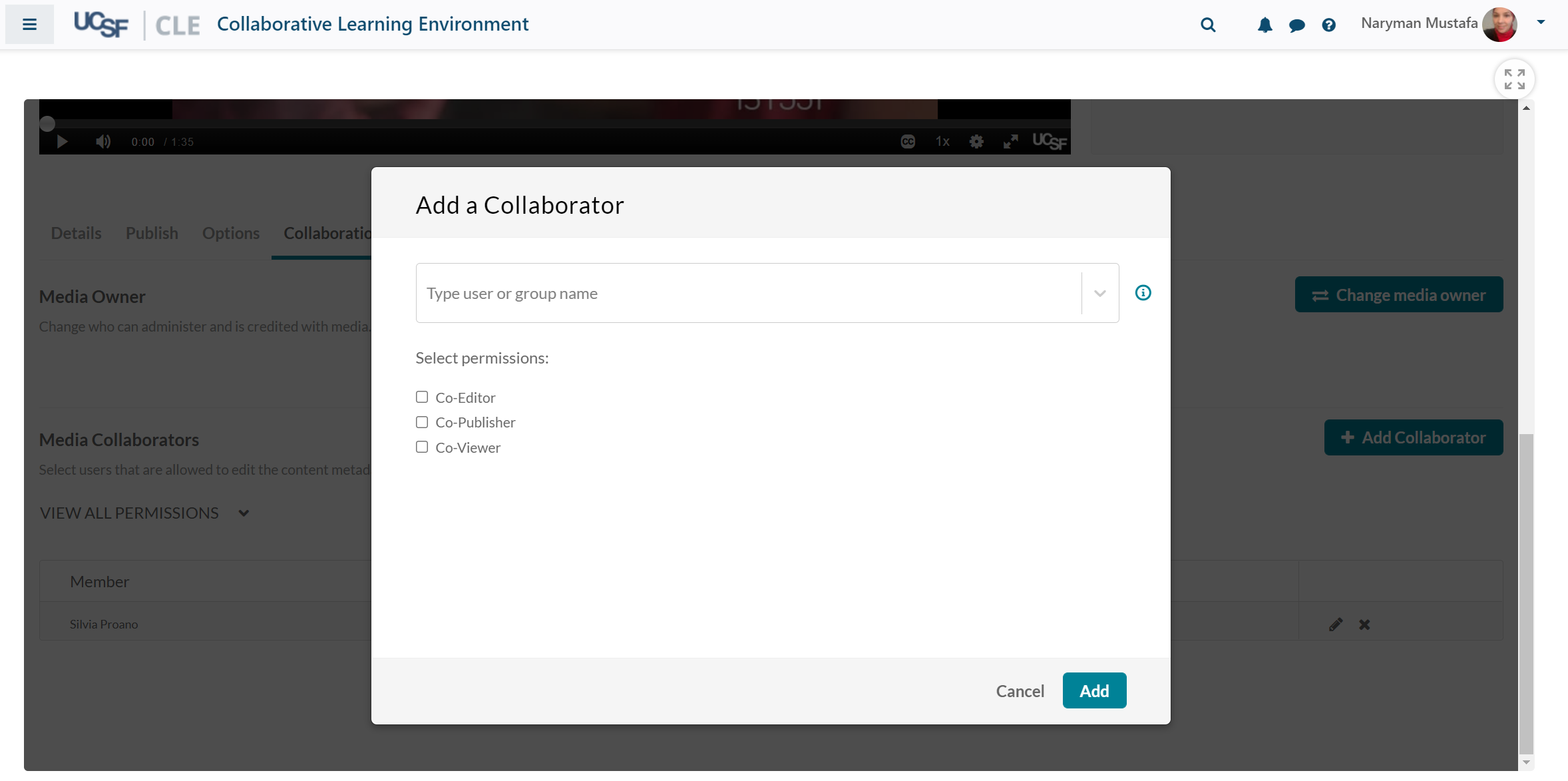 Media@UCSF: Collaborators – UCSF Library Help Center